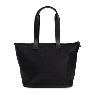 Emporio Armani Homme, Sacs, Noir, Taille: ONE Size ASV Medium Shopper Bag
