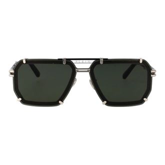 Philipp Plein Legacy Sonnenbrille - - Accessories - Herren - Gr&uuml;n - 64 MM