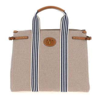 Valentino Garavani Femme, Sacs, Beige, Taille: ONE Size Sac fourre-tout Antibes