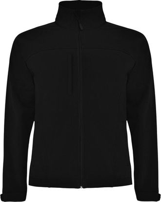 Roly Rudolph Softshelljacke f&uuml;r Herren (Schwarz)