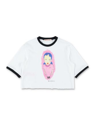 Marni T-shirts Et Polos Blanc