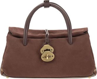 Zanellato Hobo Bags - Dotta Jones - Supersoft Nubuck Bag S - Gr. unisize - in Grau - für Damen