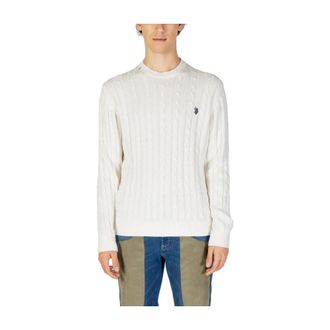 U.S.Polo Association Us40 173005 Pullover - - Knitwear - Herren - Wei&szlig; - 2XL