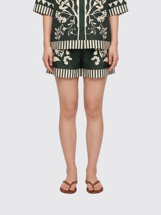 Eres Hoch taillierte Shorts aus reiner Seide mit Blumenprint