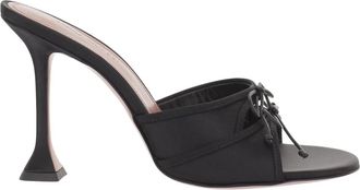 Amina Muaddi Femme, Chaussures, Noir, Taille: 41 EU Eleonora Slipper 95