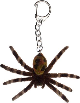 Miniblings Spinne Schl&uuml;sselanh&auml;nger Vogelspinne Tarantel Halloween - Handmade Modeschmuck I I Anh&auml;nger Schl&uuml;sselring Schl&uuml;sselband Keyring