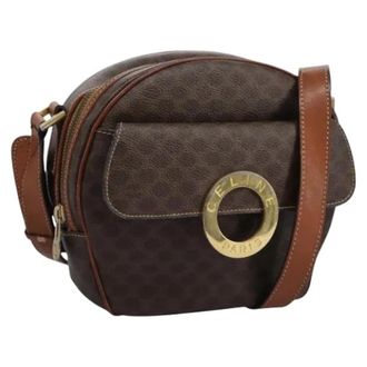 Celine Sac bandouli&egrave;re vintage Pre-owned - Femme - Pre-owned - Brun - Taille: ONE Size