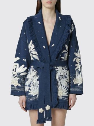 Alanui Cardigan ALANUI Femme couleur Bleu