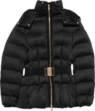Elisabetta Franchi Pull Col Roul&eacute; - Noir