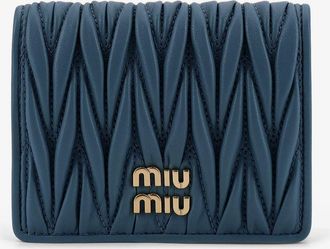 Miu Miu Quilted leather wallet - MIU MIU - gender_Woman