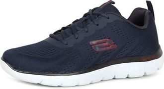 Skechers Baskets pour Homme, Bleu, 47.5 EU