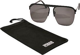 Urban Classics Unisex Sunglasses Carolina black/black, one size
