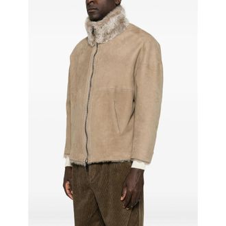 Giorgio Brato Taupe Jacket - Gray