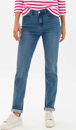 Brax 5-Pocket-Jeans BRAX Style MARY, Damen, Gr. 46 L (92), Langgr&ouml;&szlig;en, grau (stein), Denim/Jeans, 96% Baumwolle, 4% Elasthan, regular fit, Jeans 5-Pocket-J