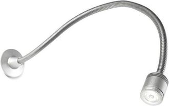 Leds - C4 Leds-c4 - Lampe de lecture murale réglable à 1 lumière led Aluminium anodisé
