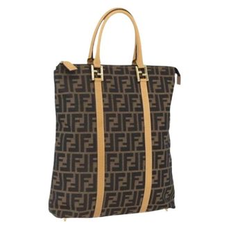 Fendi Pre-owned Zucca Canvas Hand Bag - - Pre-owned - Damen - Braun - ONE SIZE