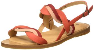El Naturalista Damen N5188 Tulip Peeptoe Sandalen Mehrfarbig Coral Mixed Coral Mixed 36 EU