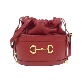 Gucci Sac bandouli&egrave;re vintage Pre-owned - Femme - Pre-owned - Rouge - Taille: ONE Size