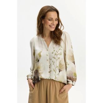 In Front IN Front, Femme, Blouses et Chemises, Multicolore, Taille: 38 FR Blouse Imprim&eacute;e