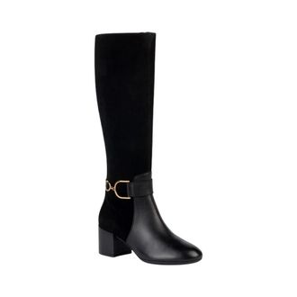 Geox Bottines &agrave; talons - Femme - Chaussures - Noir - Taille: 35 EU