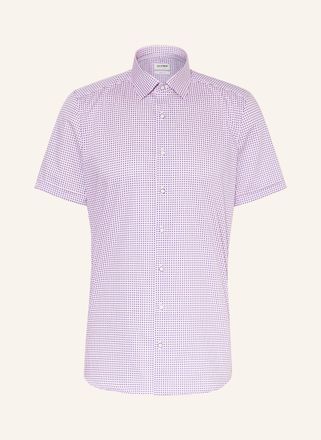 Olymp Kurzarm-Hemd Level Five Body Fit pink
