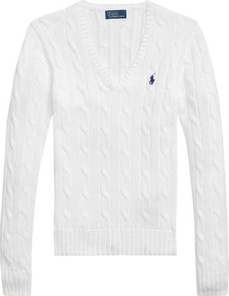 Polo Ralph Lauren Femme, Pulls, Blanc, Taille: 42 FR Kimberly Pullover