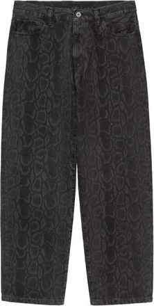 Carhartt Work in Progress Homme, Jeans, Noir, Taille: W31 Snake Landon Pant