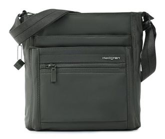 Hedgren sac à épaule bandoulière Inner City Orva Crossover RFID Black Ink vert foncé