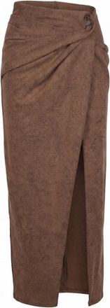 Diesel Dasli Skirt - Femme - Jupes - Brun - Taille: W26