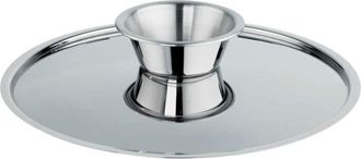 Schulte Ufer 6335-28 Wendedeckel für Pfannkuchen, 28 cm, Edelstahl, Silber