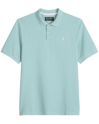 Marc O'Polo Piqu&eacute;-Poloshirt aus Bio-Baumwolle mit Label-Stickerei, Regular Fit in