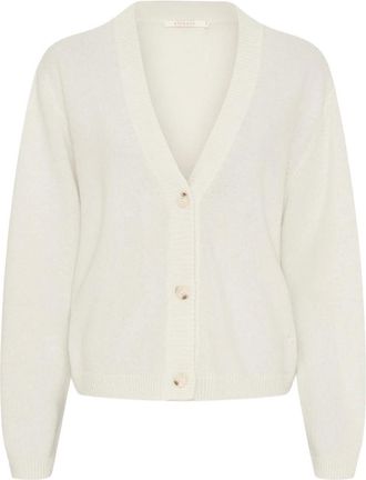 BTF-CPH Btfcph, Femme, Pulls, Blanc, Taille: 40 FR Fine Knit Cashmere Cardigan