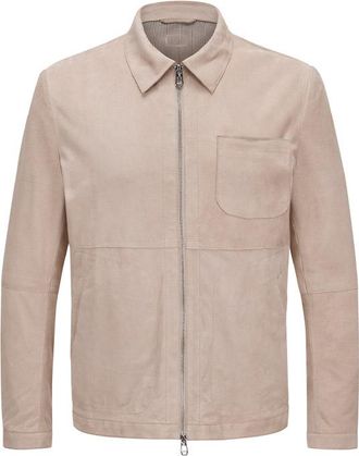 Milestone Herren Lederjacke beige