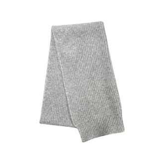 Gran Sasso unisex, Accessoires, Gris, Taille: ONE Size Ribbed Knit Scarf