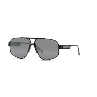 Philipp Plein unisex, Accessoires, Noir, Taille: 63 MM Lunettes Authentiques et &Eacute;l&eacute;gantes avec Qualit&eacute; Premium