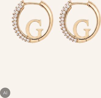 Guess Creolen Crazy Earrings gold