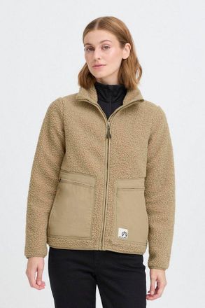 North Bend Pl&uuml;schjacke NBGalonne W Modische Teddyjacke mit praktischen Taschen