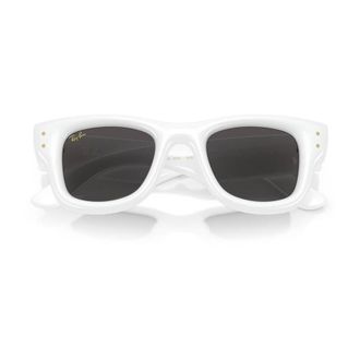 Ray-Ban unisex, Accessoires, Blanc, Taille: 47 MM Rb4940 Wayfarer Puffer