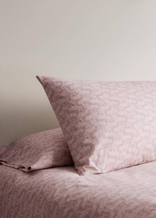 Mango Taie doreiller enfant coton fleurs 50x75 cm nude - Home - 50x75cm - MANGO HOME
