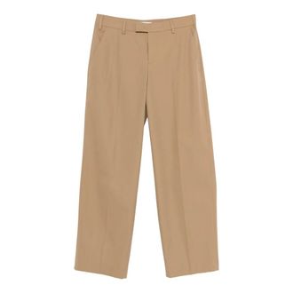 Pantaloni Torino Femme, Pantalons, Brun, Taille: 38 FR Wide Pantalons