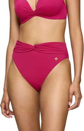 Triumph Summer Twist Highwaist Brief, Bikini Bottom Damen, Rosa (Berry), 38