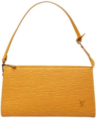 Louis Vuitton Pochette Accessoires Pre-owned - Femme - Pre-owned - Jaune - Taille: ONE Size
