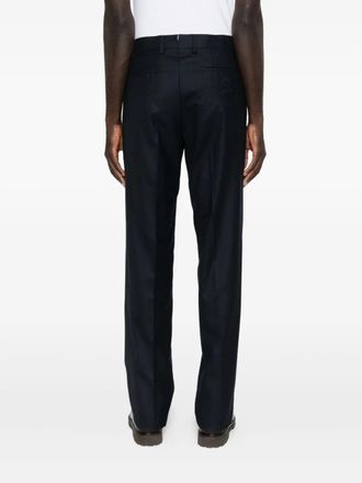 Stefano Ricci Womens Pressed-Crease Wool Trousers Aw25 M