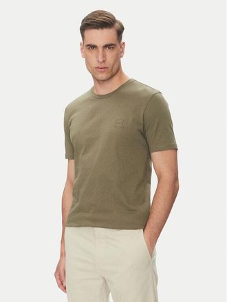 HUGO BOSS T-Shirt Tales 50508584 Grün Regular Fit