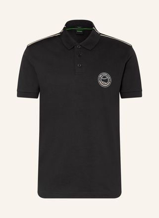 HUGO BOSS Piqu&eacute;-Poloshirt schwarz