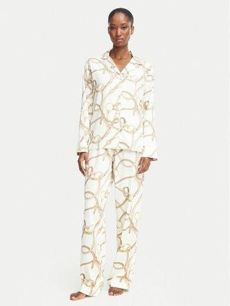 Lauren Ralph Lauren Pyjama ILN92536 Creme Regular Fit