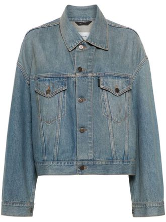 Haikure Ausgeblichene Jeansjacke - Blau