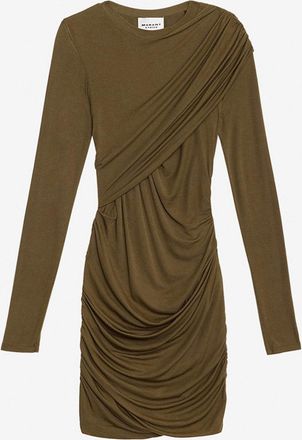 Isabel Marant Robe Denise - Femme - Kaki - Taille 34 - Marant &Eacute;toile