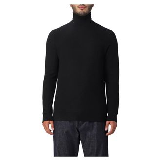 Paolo Pecora Rollkragenpullover - - Knitwear - Herren - Schwarzk - M