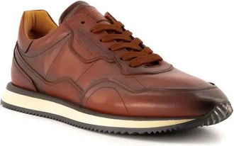 Rosso E Nero Herren Schuhe braun Glattleder